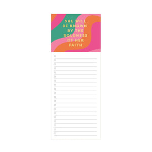Mary Square Magnetic Notepad - Boldness Of Her Faith – Yes Doll ...